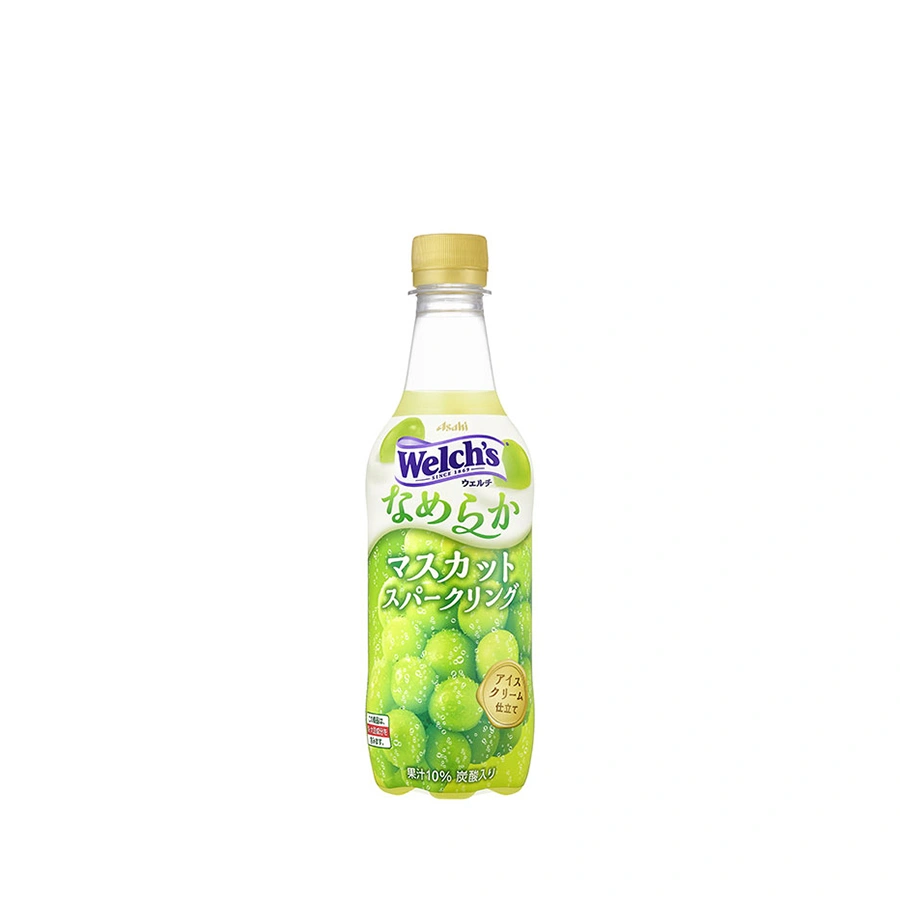 ASAHI WELCH SMOOTH MUSCAT SPARKLING PET 450ML - Ippondo Japanese ...