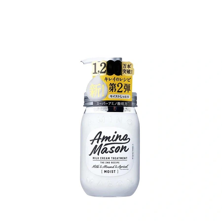 AMINO MASON MOIST MILK CREAM TREATMENT 450G - Ippondo Japanese & Korean ...