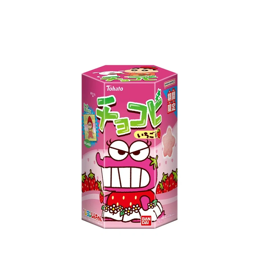 BANDAI CHOCOBI STRAWBERRY FLAVOR 18G - Ippondo Japanese & Korean Cosmemart