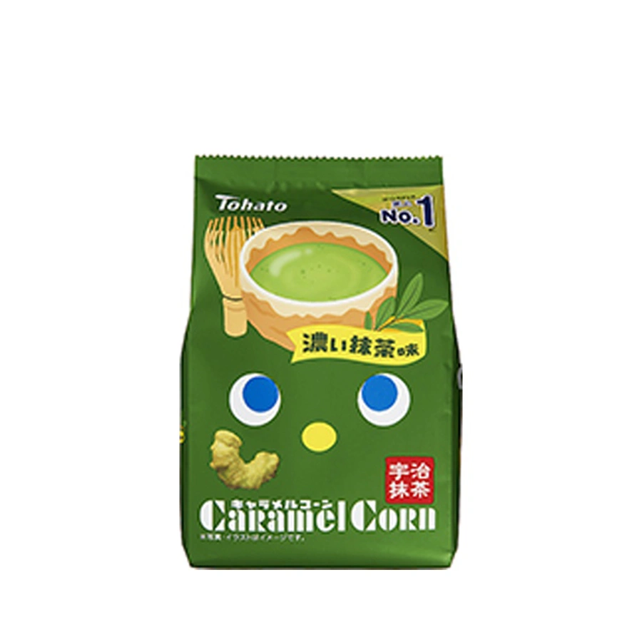 Tohato Caramel Corn Strong Matcha Flavor 65g - Ippondo Japanese ...